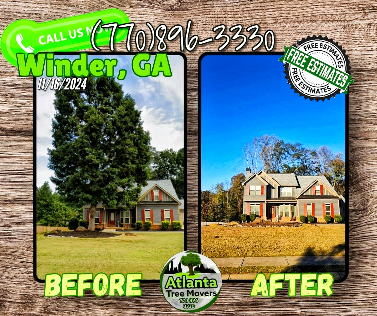 Tree Trimming Services - ATLANTA TREE MOVERS LLC